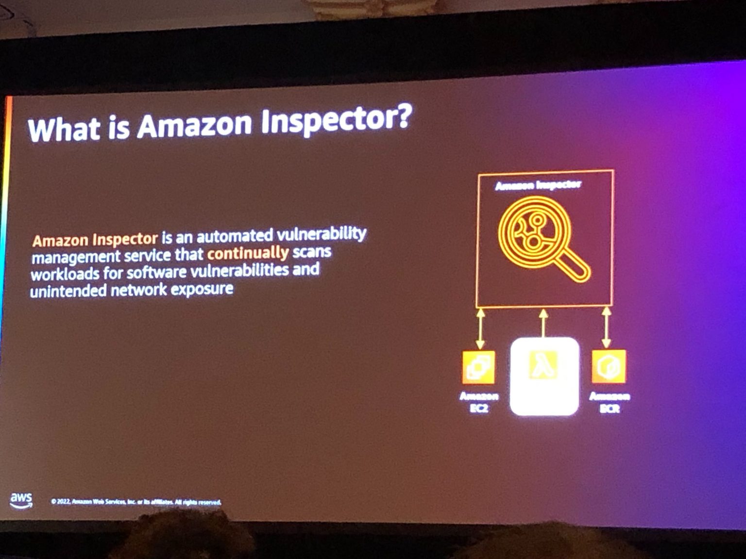 【AWS re:Invent2022】Amazon Inspector v2の新機能をご紹介！ | Tech ブログ | サーバ運用保守・運用監視なら JIG-SAW OPS