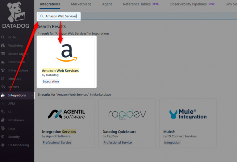 Datadogを用いてAWSリソースを監視する | Tech ブログ | サーバ運用保守・運用監視なら JIG-SAW OPS