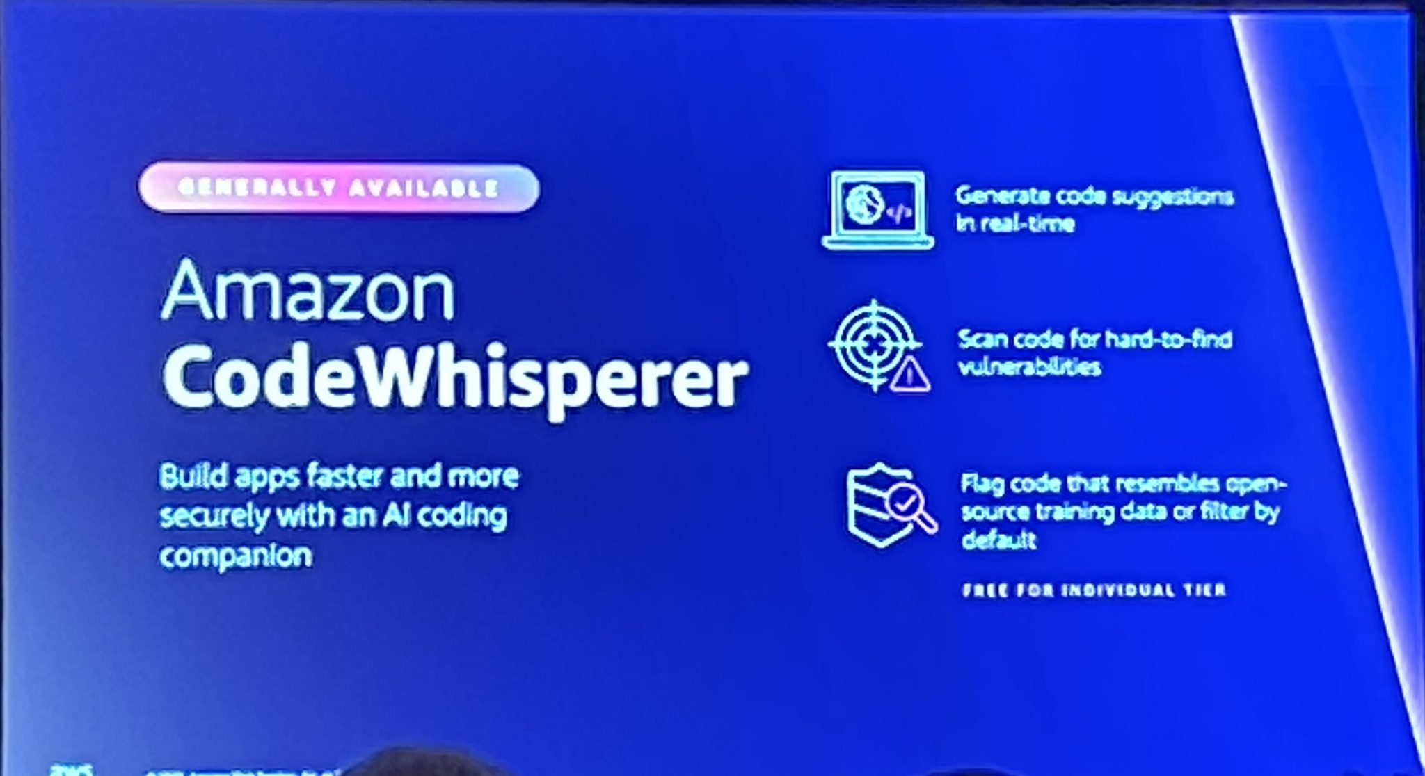 【AWS re:Invent 2023】Amazon CodeWhispererのベストプラクティス | Tech ブログ | サーバ運用保守・運用監視なら JIG-SAW OPS